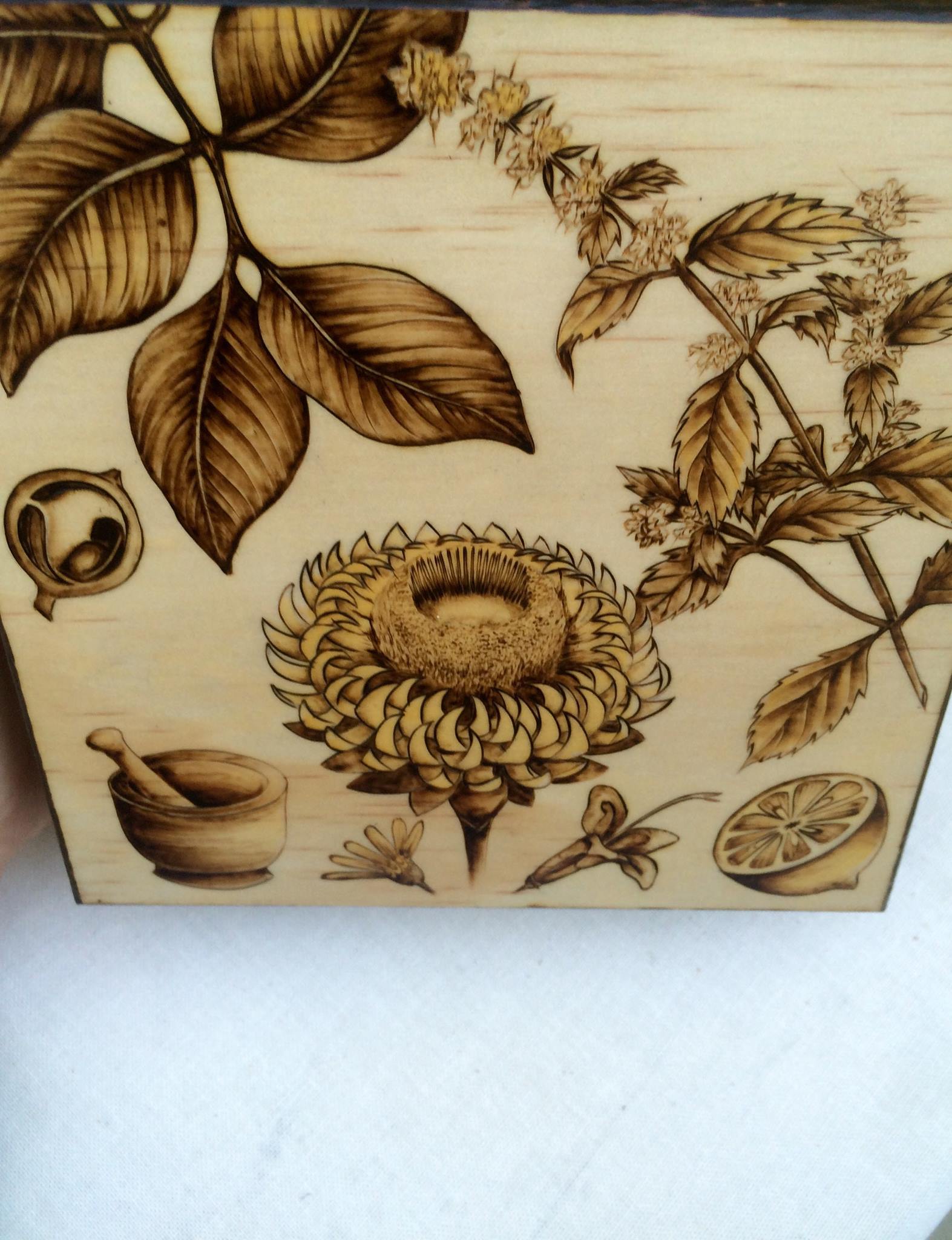 Woodburned Boxes